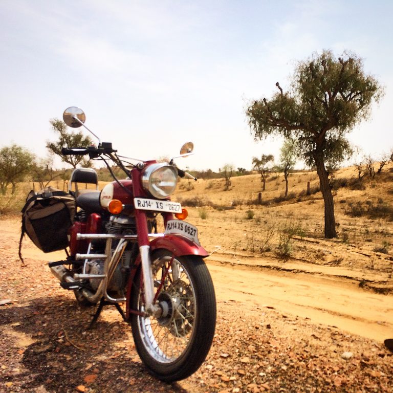 Alexander Souri on the Royal Enfield Desert Relief Ride – Adventure 52