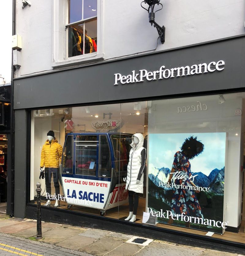Peak Performance pop-up shop opens in Guildford – Adventure 52