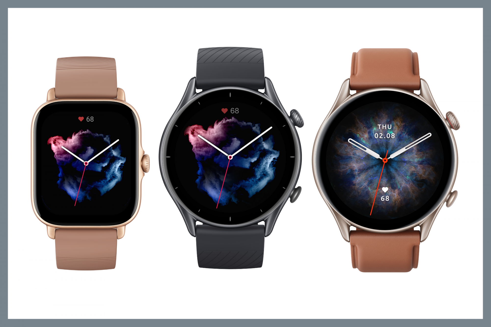 Amazfit launches GTS 3, GTR 3 and GTR 3 Pro smartwatches – Adventure 52
